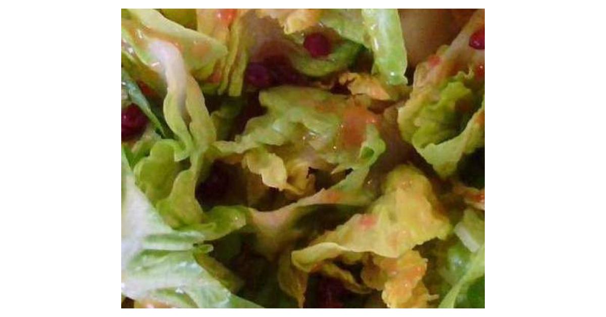 fruchtiges Preiselbeer Dressing zu Salat (Feldsalat, Romana,... ) von ...