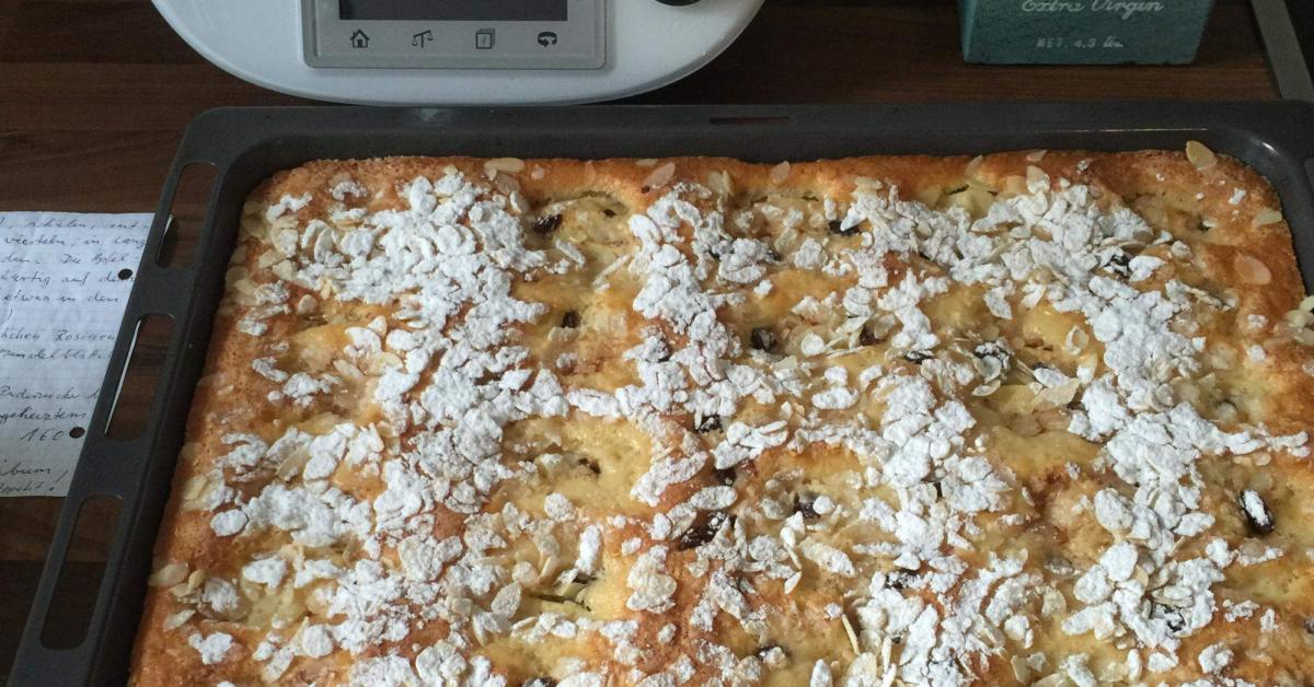 Weltbester Apfelkuchen Thermomix Blech