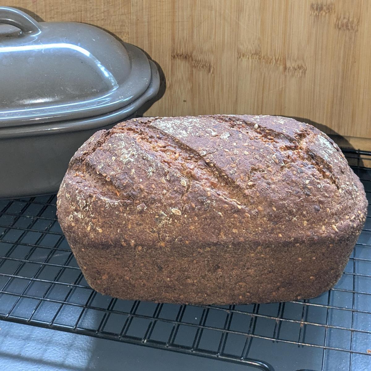 Dinkel-Schwarzbrot von SandraKerkhoff. Ein Thermomix® Rezept aus der ...