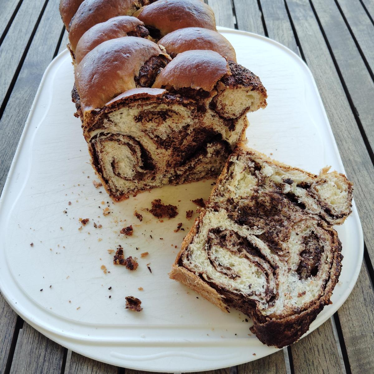 Schokoladen-Brioche von zawel. Ein Thermomix® Rezept aus der Kategorie ...