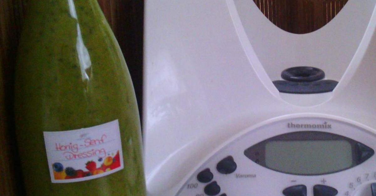 Honig-Senf-Dressing auf Vorrat von happy77. Ein Thermomix® Rezept aus ...
